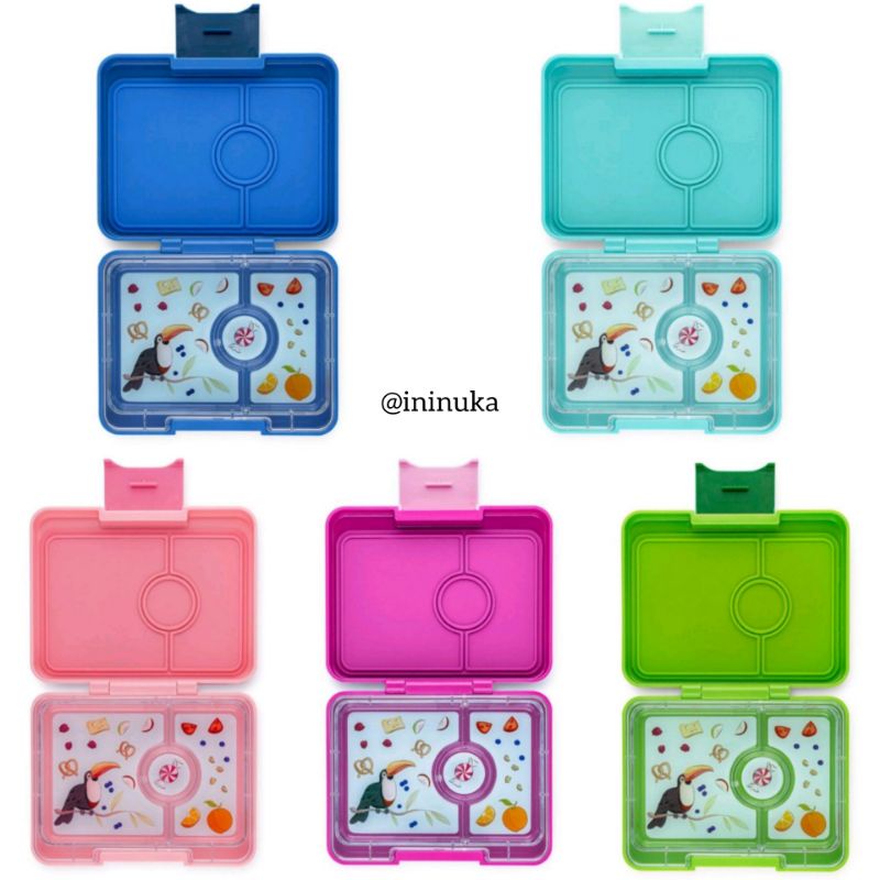 Yumbox 3 COMPARTMENT/YUMBOX SNACK/YUMBOX MINI/BENTO BOX/LUNCH BOX ...