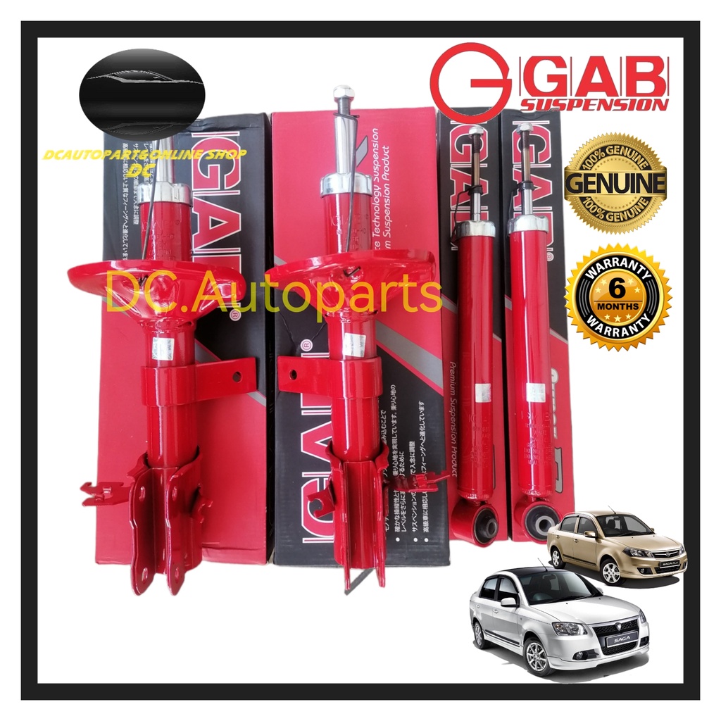ORIGINAL GAB SUPER R HEAVY DUTY PROTON SAGA BLM FLX FL FRONT OR REAR ...
