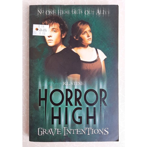 (Preloved) Horror High series by R.L. Stine - Grave Intentions | Shopee ...