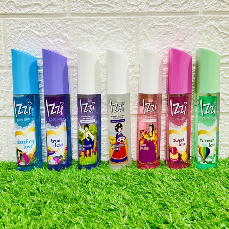 IZZI BODY MIST PERFUME SPRAY 100ML [KOREAN BODY MIST] [MINYAK WANGI ...