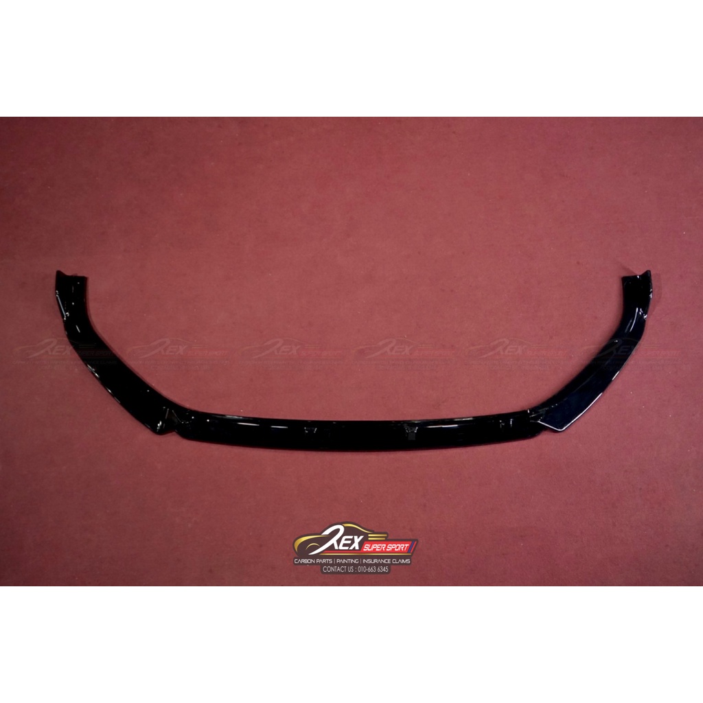 VW Volkswagen Golf MK7 GTI Front Lip Max ABS Black Depan Bumper ...