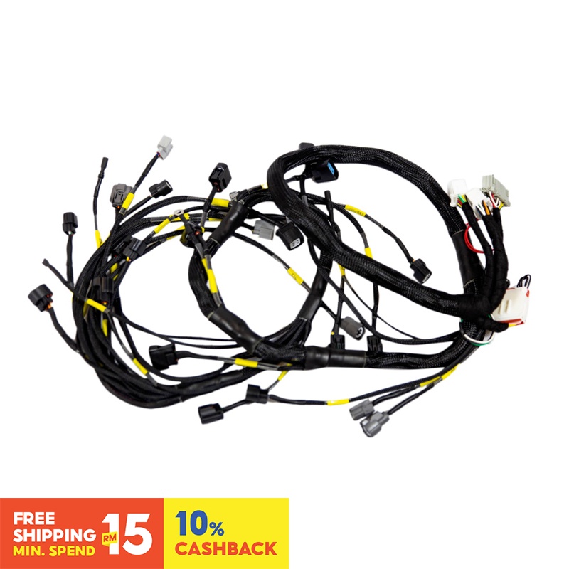 Retail K20 K24 K-Series Tucked Engine Harness for Honda Acura K-Swap Integra CRX EK EG | Shopee ...