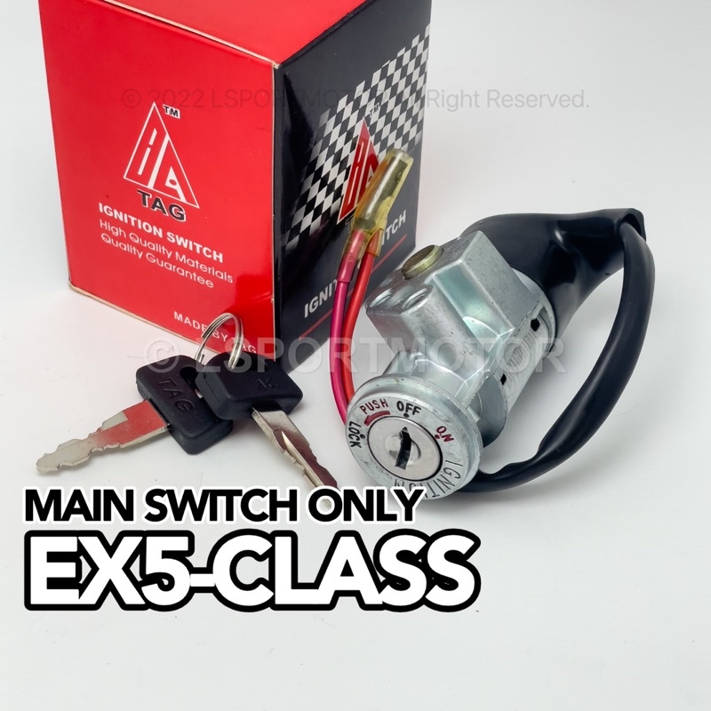 HONDA EX5-CLASS MAIN SWITCH ONLY (TAG) IGNITION SWITCH KEY LOCK STARTER ...
