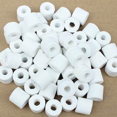 Ceramic Ring 500g Bio Ring Ceramic Aquarium Bacteria Filter Media ...