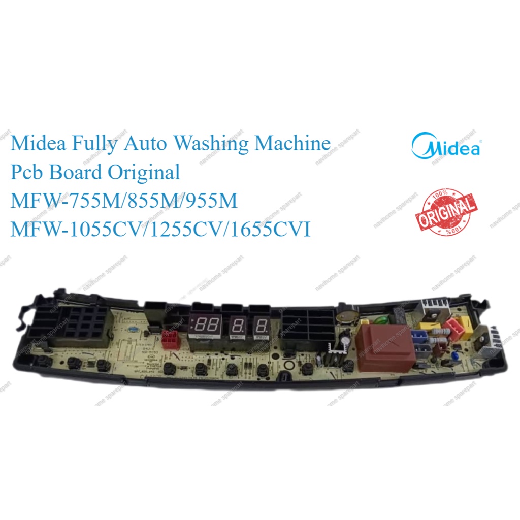 Accessories/Spare Part- Midea Fully Auto Washing Machine Pcb Board ...