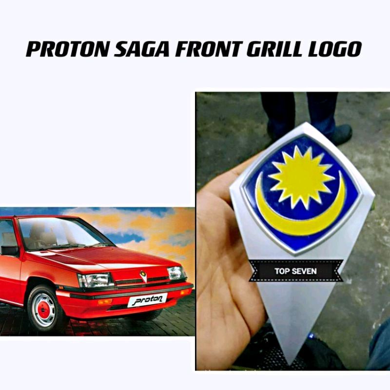🔥Ready Stock🔥Logo Proton Saga Lama Berlampu | Shopee Malaysia