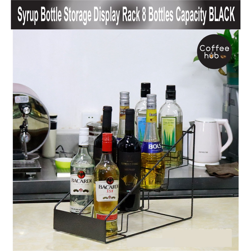 (READY STOCK)Syrup Storage Rack 8 Shelves Da Vinci Monin Bottle Display ...