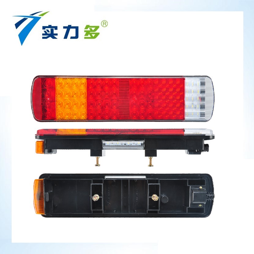 SHILIDUO 24V Scania Volvo Iveco Truck Lorry Trailer With License Plate ...