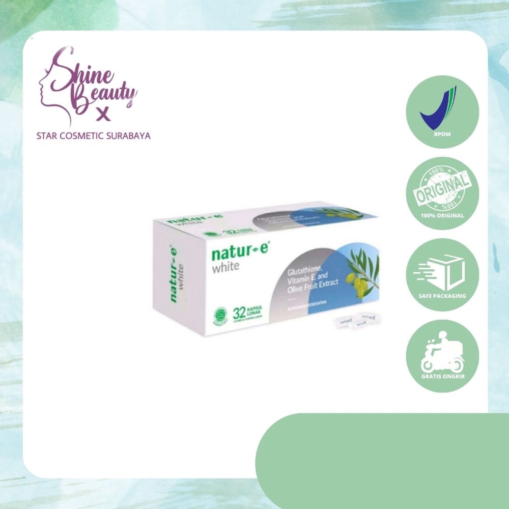 PUTIH (CONTENTS 32) Natur e White Glutathione Soft Capsule 32s (BLUE ...