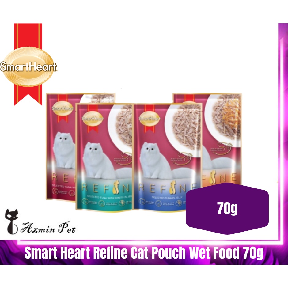 Smart Heart Refine Cat Pouch / Wet Food 70G | Shopee Malaysia