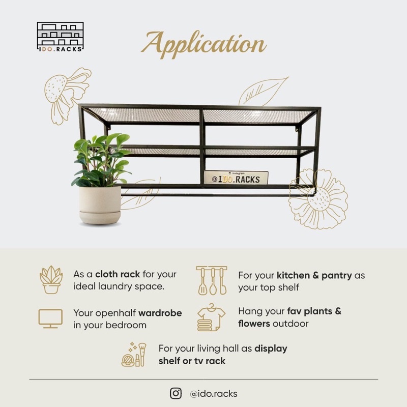 Multipurpose Steel Rack (Supply, deliver & install) | Shopee Malaysia