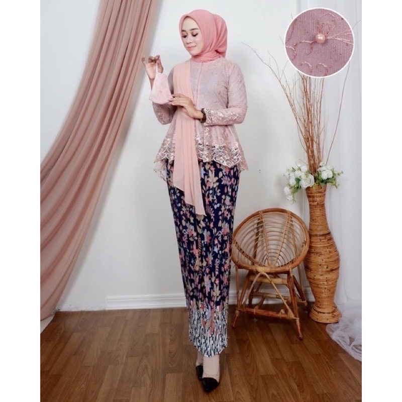 - Modern KEBAYA SET - GRADUATION KEBAYA - PARTY KEBAYA - SELENDANG ...
