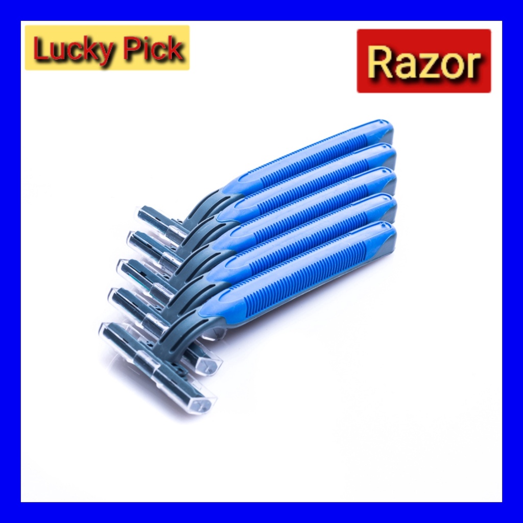 Sharper Twin Blade Razor (5 PCS)(Ready Stock In Malaysia 😍) | Shopee ...