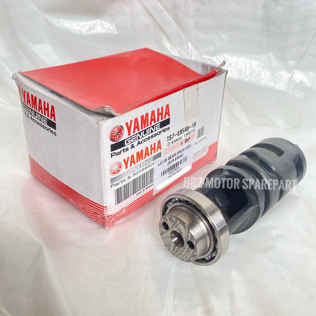Yamaha LC135 LC Fork Shift Cam / Drum 100% Original Yamaha GEAR DRUM ...