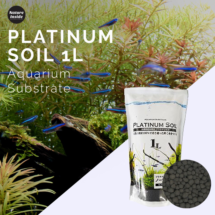 Platinum Jun Aquatic Soil 1L Aquarium Substrate *New* | Shopee Malaysia