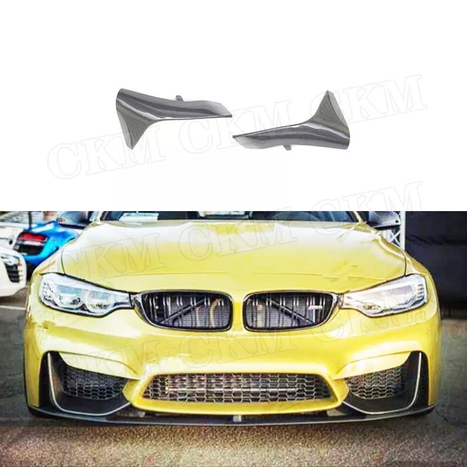 Carbon fiber Material Front Flaps Apron for BMW 4 Series M3 M4 F80 F82 ...