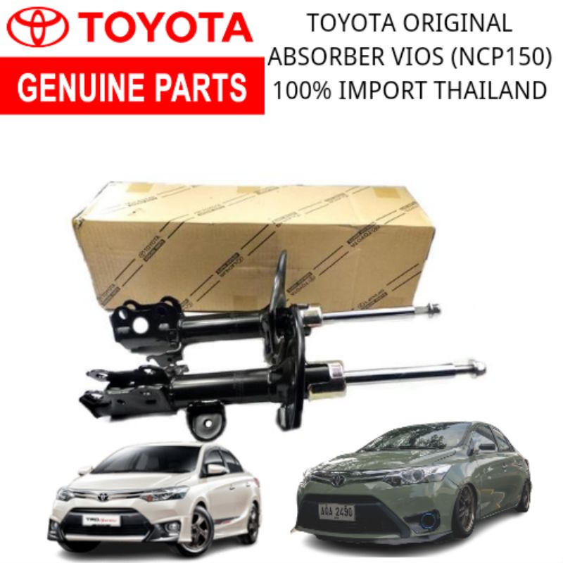 TOYOTA ABSORBER FOR VIOS (NCP 150) IMPORT | Shopee Malaysia