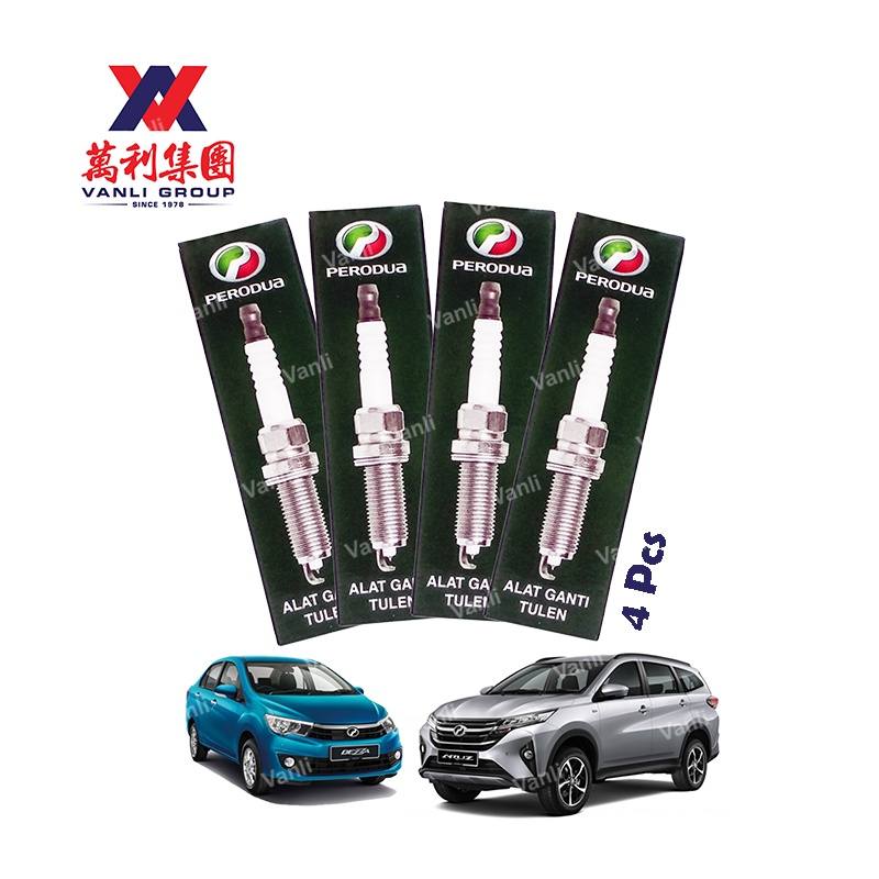 Perodua Iridium Spark Plug for Myvi / Alza / Aruz / Bezza (4pcs ...