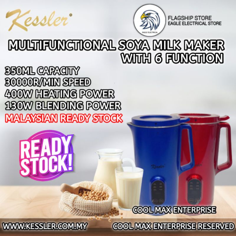 🚚 现货 Ready Stock 🚚 Kessler Mini Soya Milk Maker 小型多功能迷你豆浆机 K3888 ...