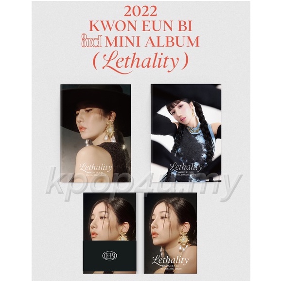 [Ktown4u] KWON EUN BI - LETHALITY 3rd Mini Album Poca / Photobook EUNBI | Shopee Malaysia