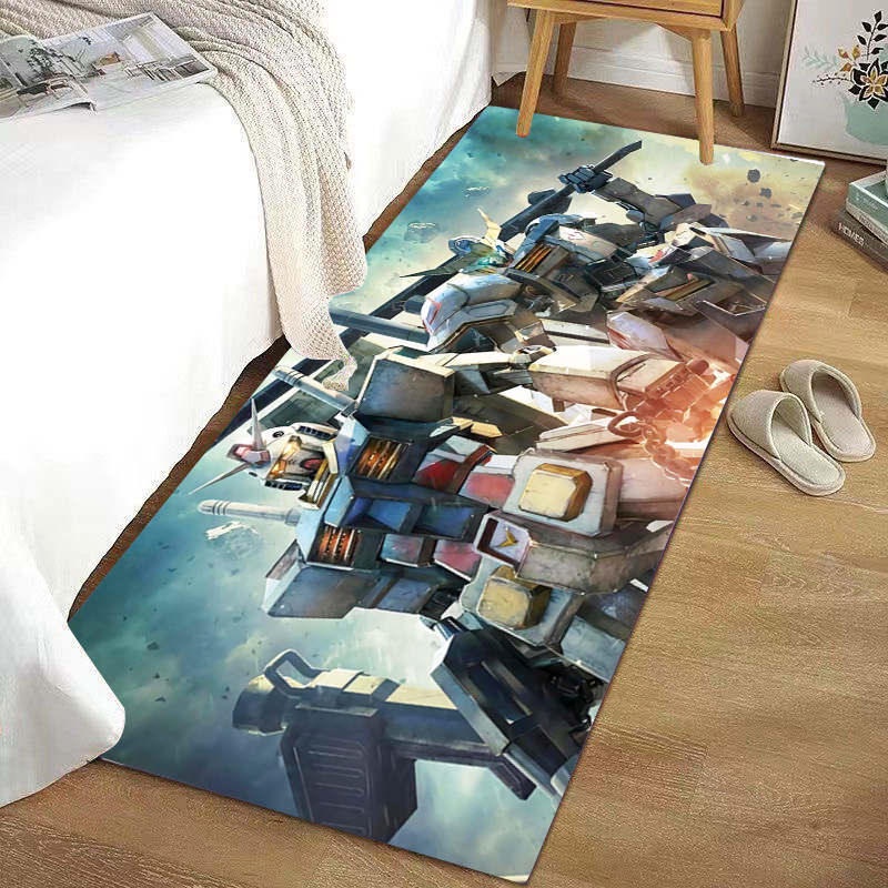 Cartoon Anime Mobile Suit Gundam Carpet Household Sofa Coffee Table ...