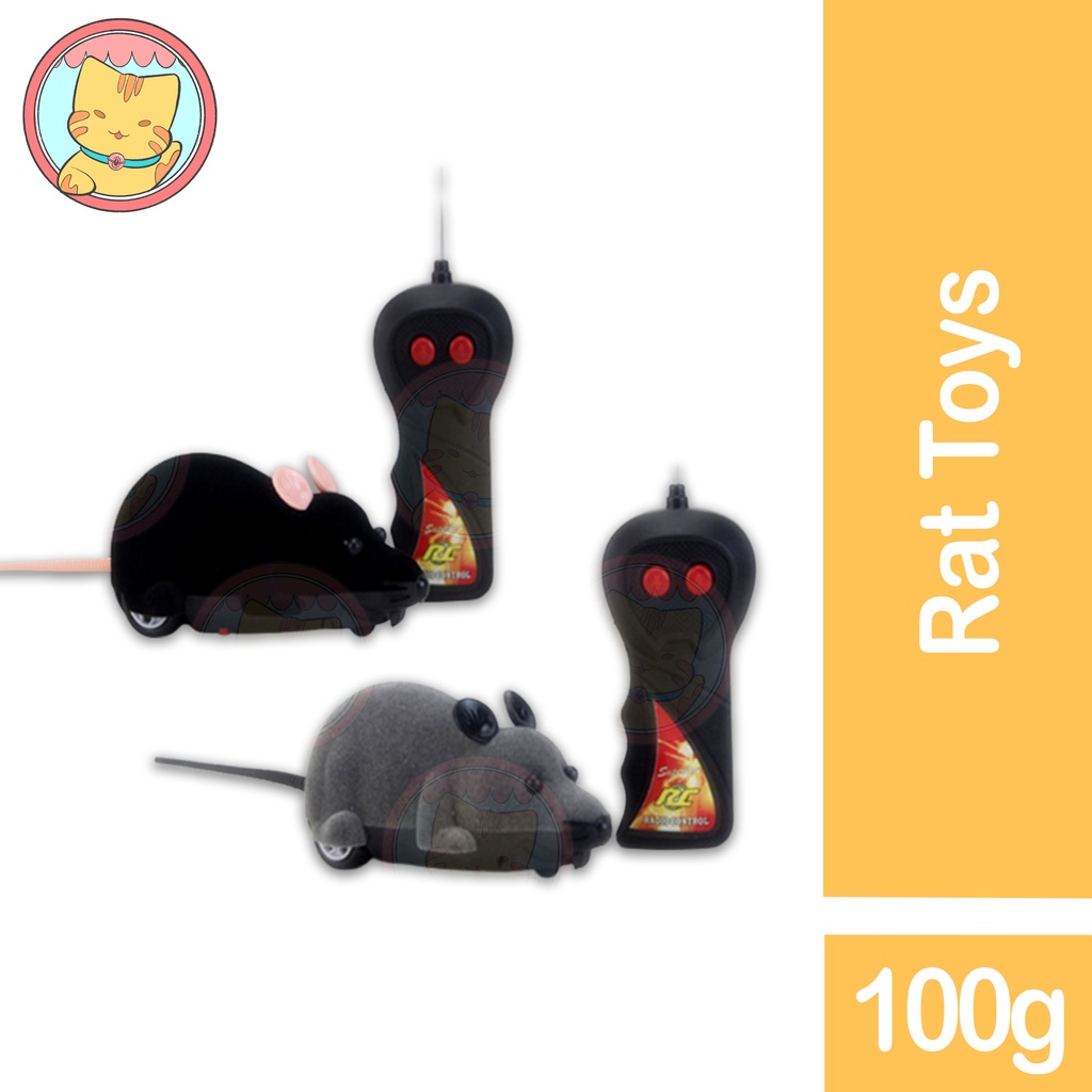 Wireless Electric Rat Toys Remote Control Mouse Cat Toy Cat Teaser ...
