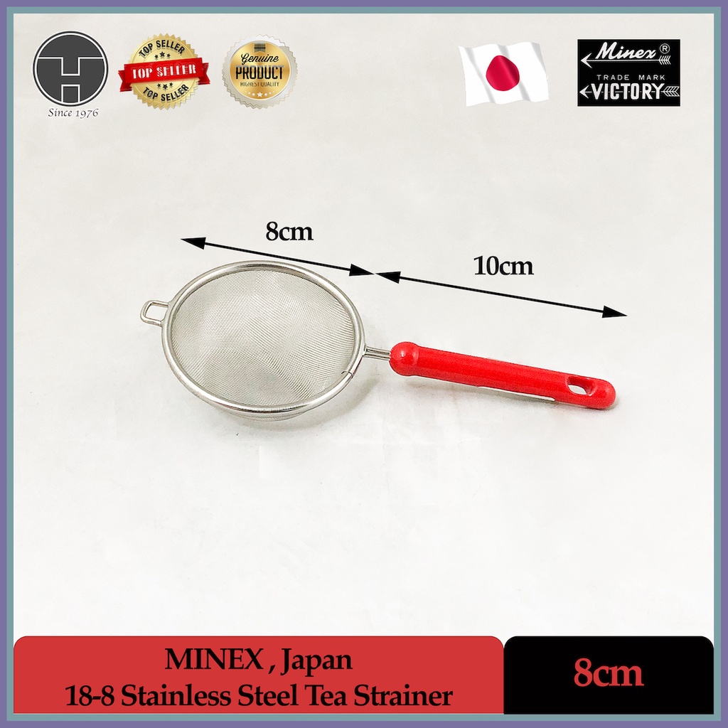 [TeoHin] MINEX Stainless Steel Tea Strainer , Victory Marks, Made in ...
