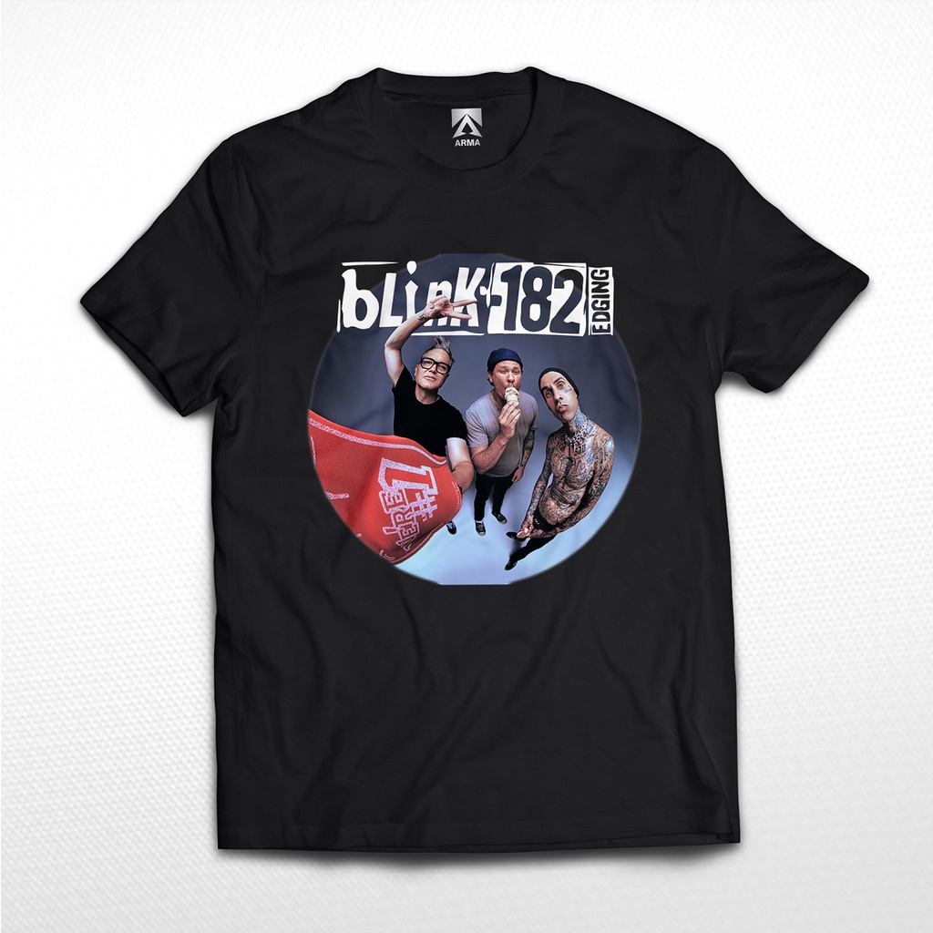 Blink BAND T-SHIRTS 182 Edging / punk rock music t-shirts distro ...