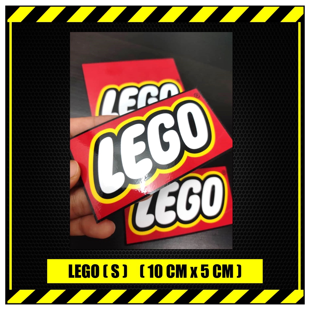 LEGO STICKER .WATERPROOF OUTDOOR STICKER. STIKER MOTOR.CAR STICKER. JDM ...