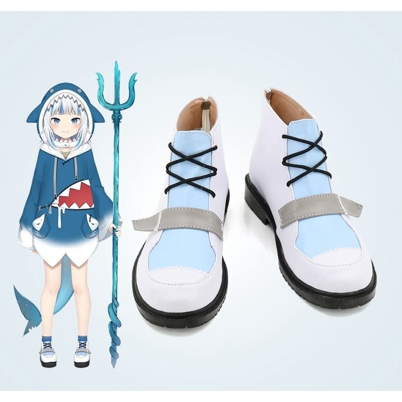 MLR Hololive cosplay Gura vtuber Gawr Gura cosplay same chan city pop shark | Shopee Malaysia