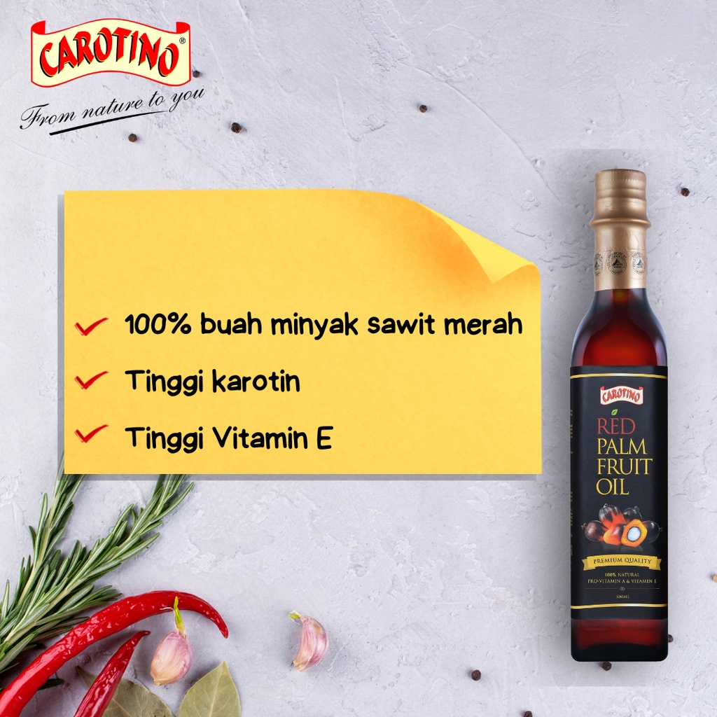 [Carotino] Minyak Masak Sawit Merah (lebih sihat/ tinggi karotin/ kaya ...