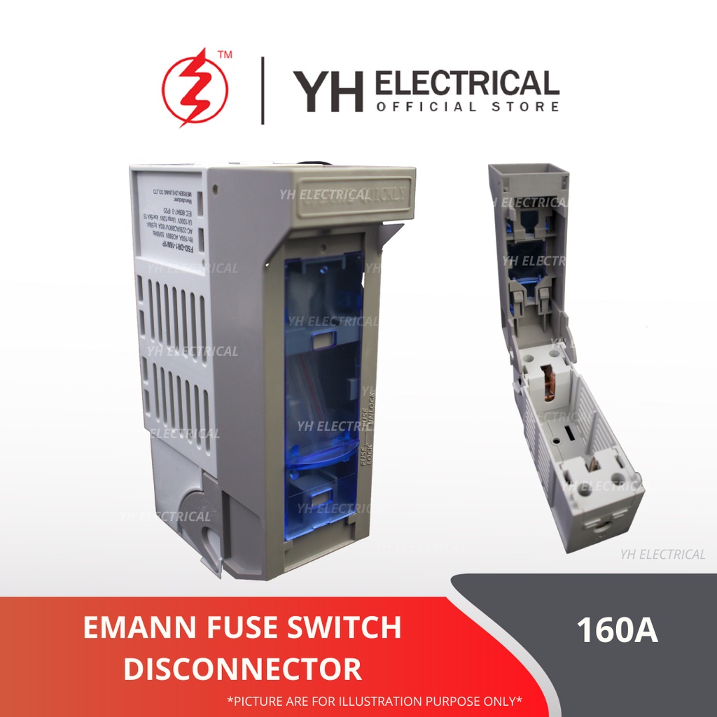 EMANN 63A/100A/125A/160A TNB NEW TYPE CUT OUT UNIT/FUSE SWITCH ...