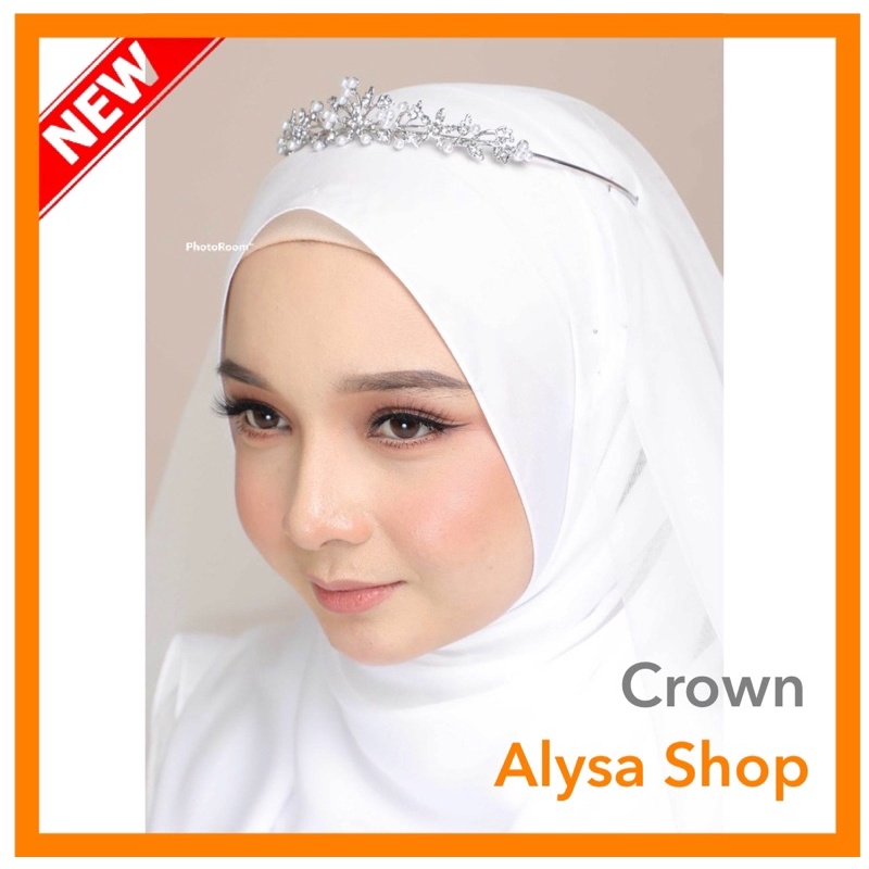 Crown Tunang Nikah Simple Bride Crown Murah Bridal Crown Tiara Crown ...