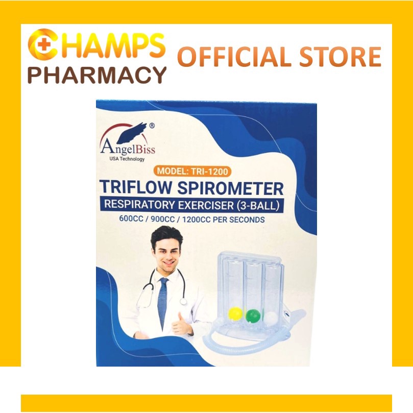 AngelBiss TriFlow Spirometer Tri-1200 | Shopee Malaysia