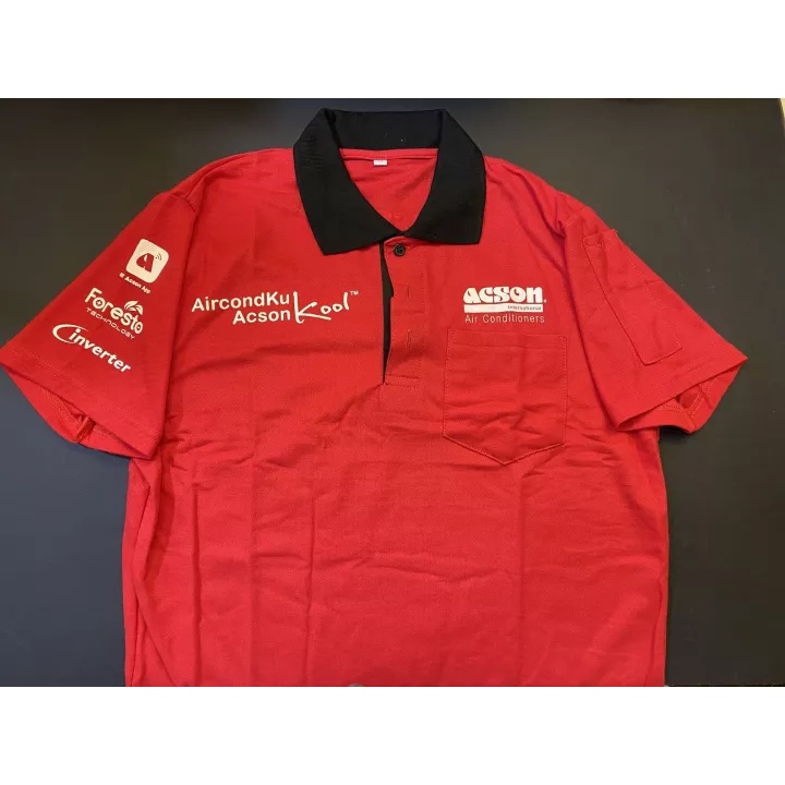 ACSON T-SHIRT AIRCOND BAJU AIRCOND MAN BAJU KERJA AIRCOND AIRCONDKU ...