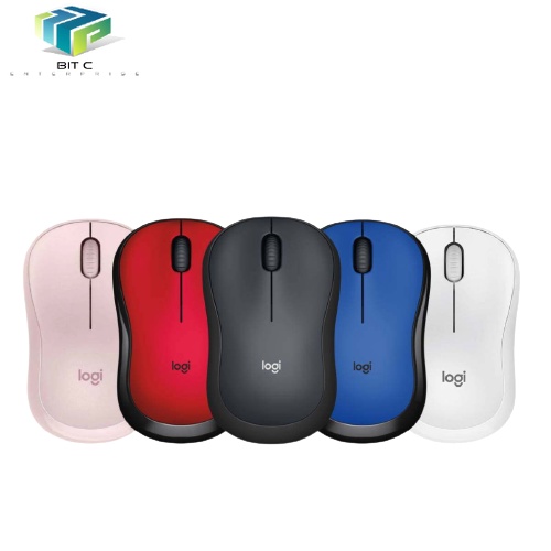 Logitech Wireless Mouse Silent M221 (Blue/Charcoal/Red/Rose Gold ...