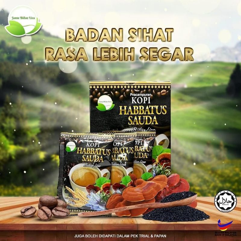 KOPI HABBATUS SAUDA BIDAN LIZA | Shopee Malaysia