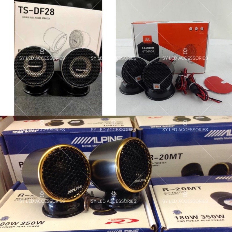 FULL RANGE SPEAKER TWEETER WITH BASS PIONEER JBL ALPINE🔥READY STOCK🔥 ...