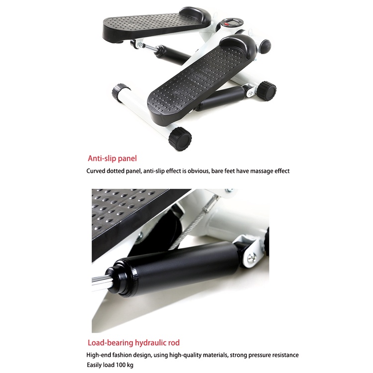 Bicycle Pedal Stepper Fitness Machine Slimming Treadmill Workout Step ...