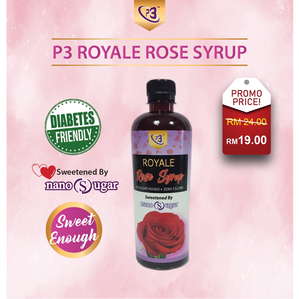 P3 ROYALE ROSE SYRUP | Shopee Malaysia