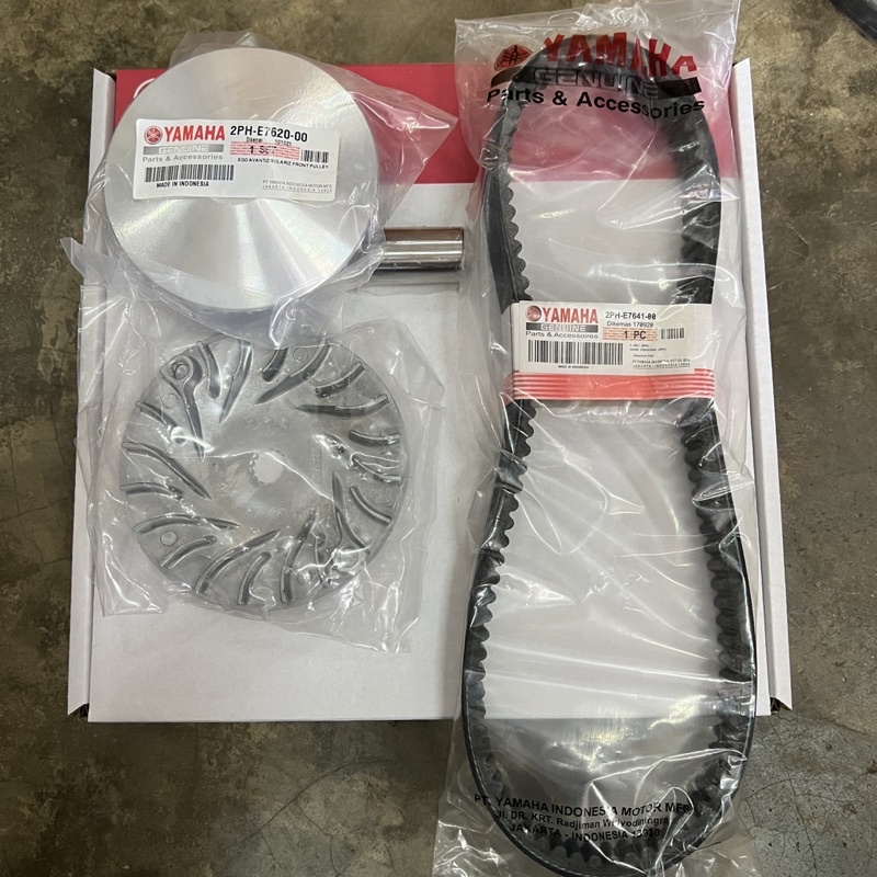 YAMAHA EGO AVANTIZ / EGO SOLARIZ FRONT PULLY V BELT ROLLER SET ORIGINAL | Shopee Malaysia