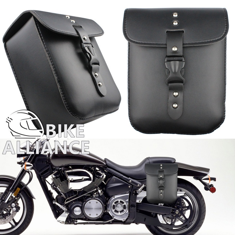 READY STOCK MOTORCYCLE STORAGE BAG SIDE BAG STORAGE BAG CAFE RACER ...