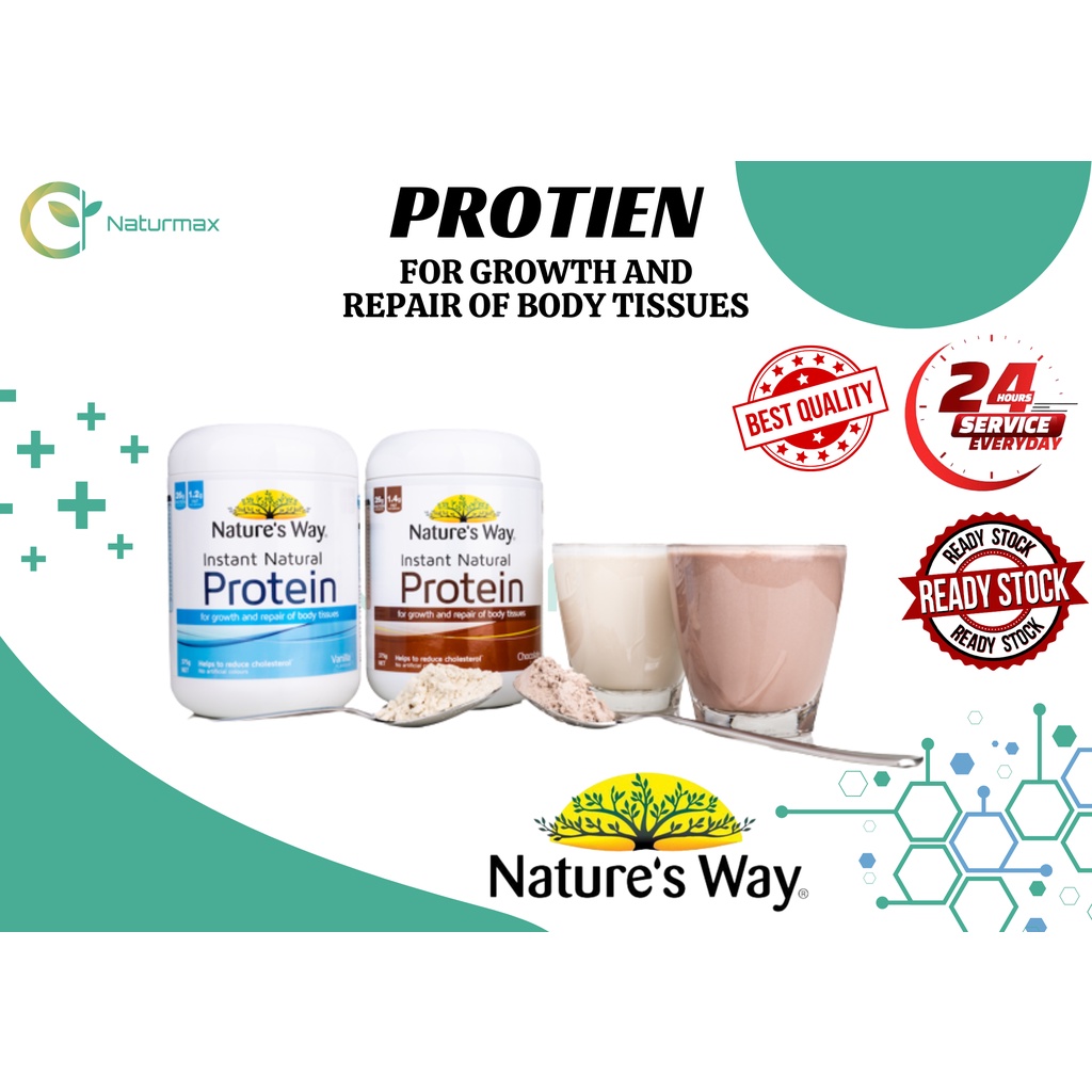 [READY STOCK] Nature's Way Instant Natural PROTIEN (375g) | Shopee Malaysia