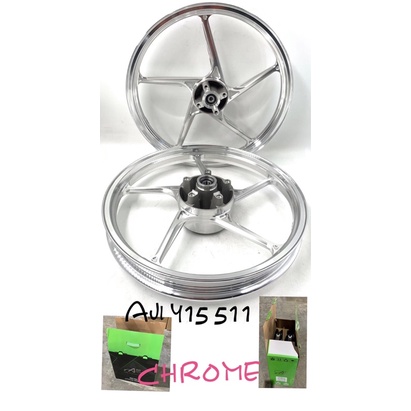 FG511 aji racing CHROME CNC SPORT RIM Y15ZR 511 Y15 Y16 Y16ZR SILVER FG 511YAMAHA HYLOS | Shopee ...
