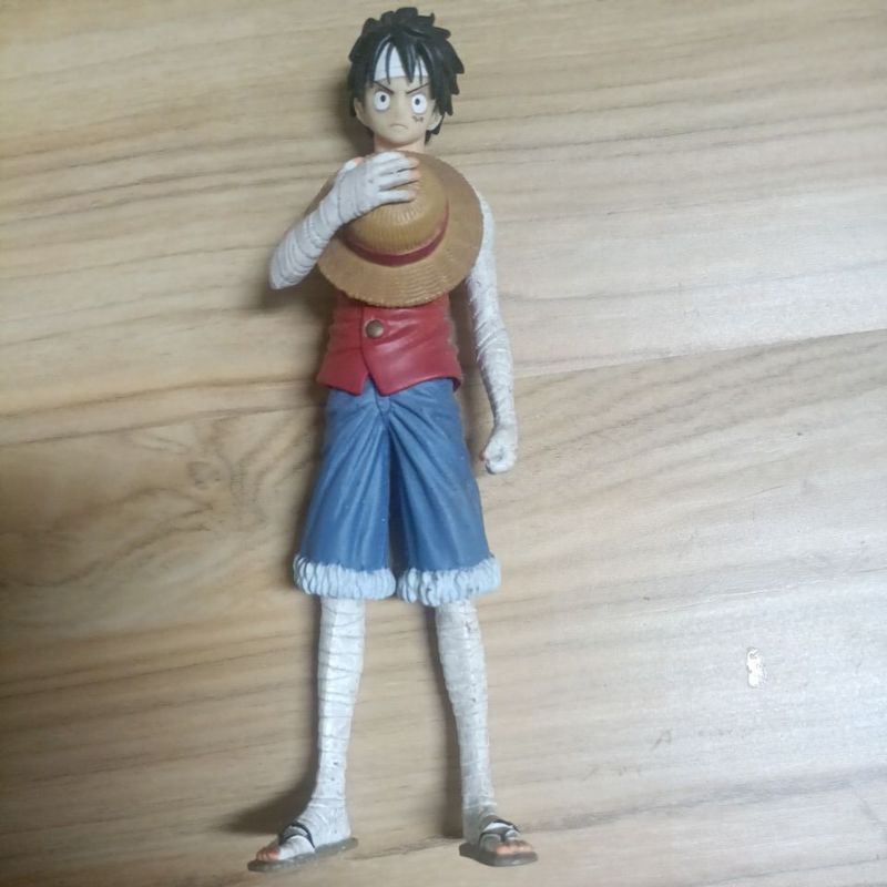 Bandai One Piece Styling – 3d2y Monkey D Luffy without stand | Shopee ...