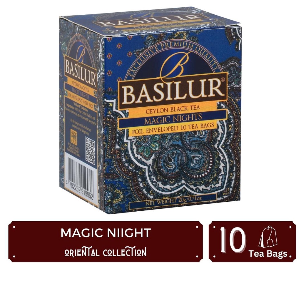 Basilur Oriental Magic Night Tea Bags (10 Individual) | Shopee Malaysia