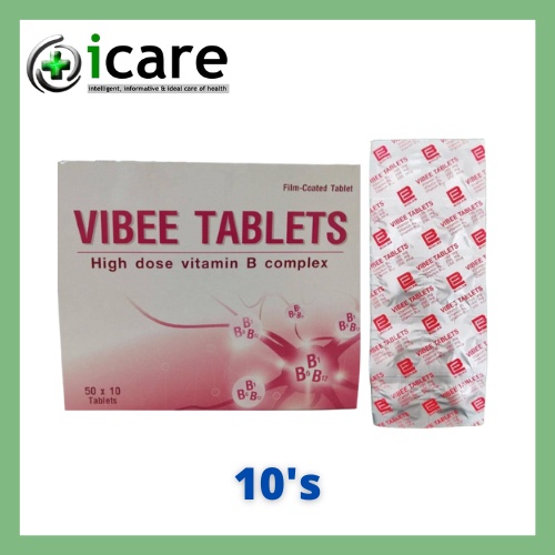 BIOLAB VIBEE VITAMIN B 10 TABLETS/1 STRIP ( EXP DATE: 05/2027 ...