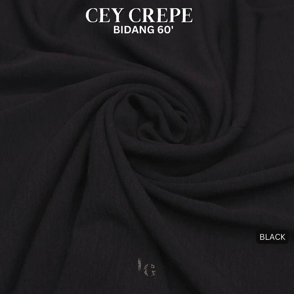 [ FREE LACE 1 METER ] KAIN CEY CREPE BIDANG 60' | Shopee Malaysia
