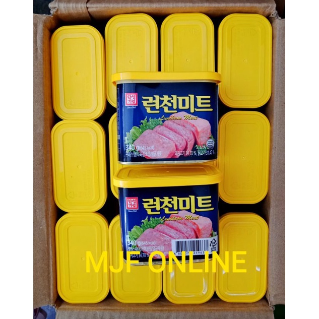 (24 PCS) Hansung korean luncheon meat 340g. | Shopee Malaysia