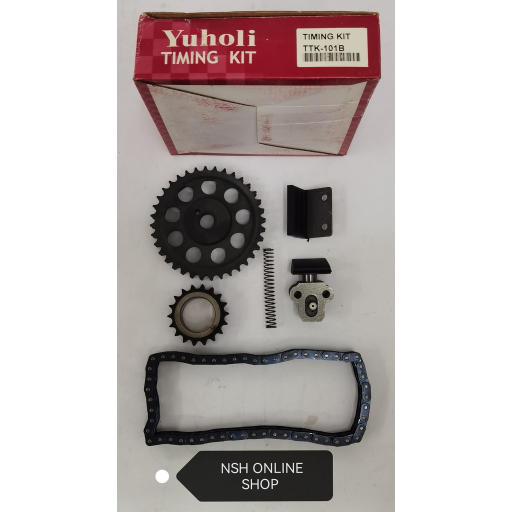 Timing Chain Kit Set (Yuholi) for Toyota Corolla KE30 KE70 (Double ...